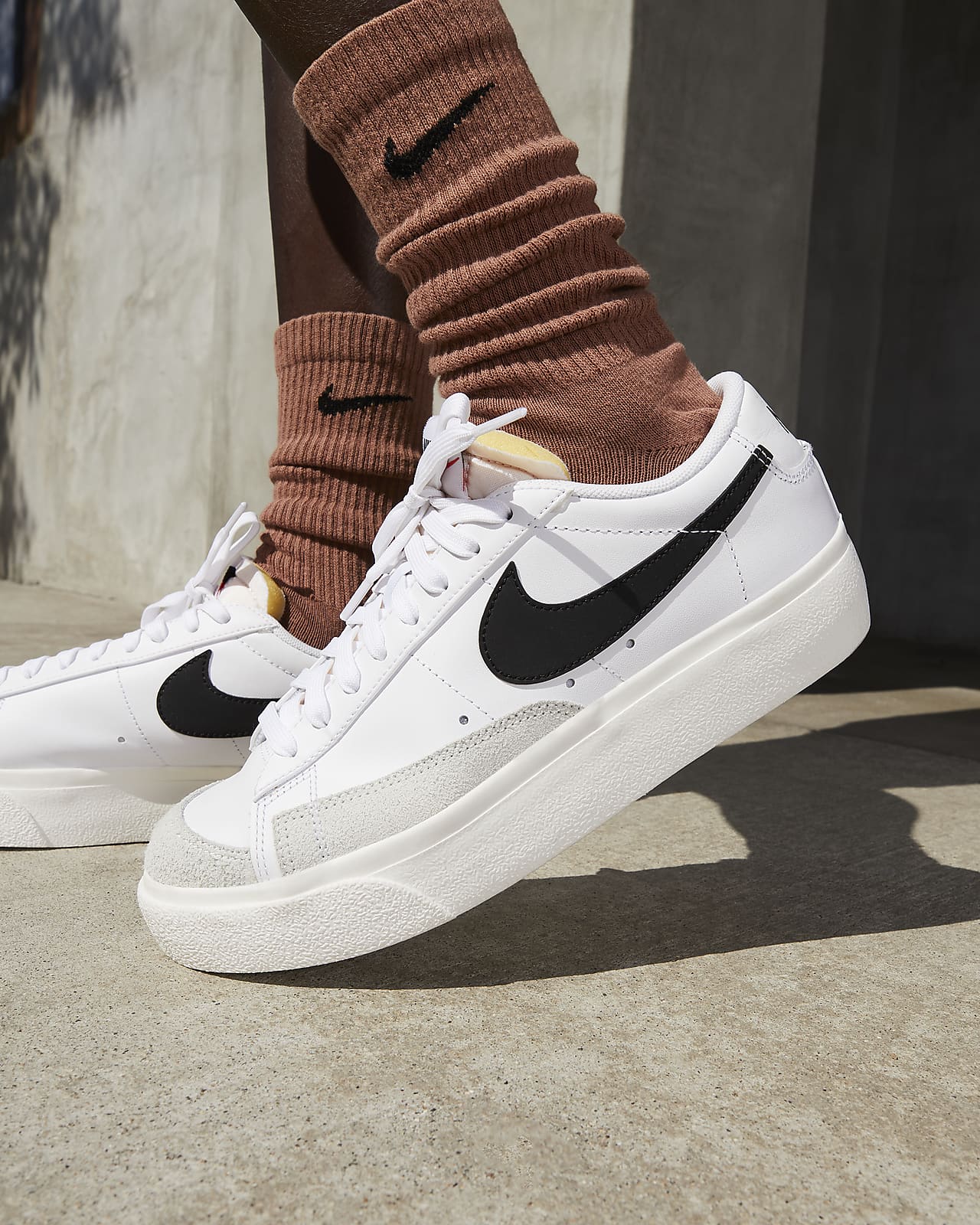nike platform sneakers
